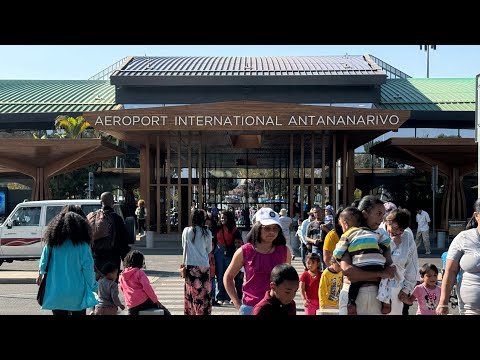 WALKING TOUR OF IVATO INTERNATIONAL AIRPORT, ANTANANARIVO, MADAGASCAR