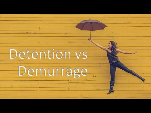 Detention vs Demurrage in Ocean Shipping Explained