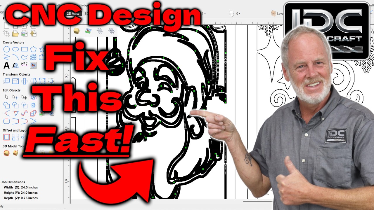 Secret to Fixing DXF Files for CNC Projects