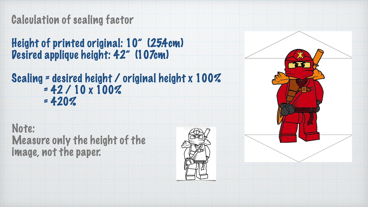 Making kite applique templates