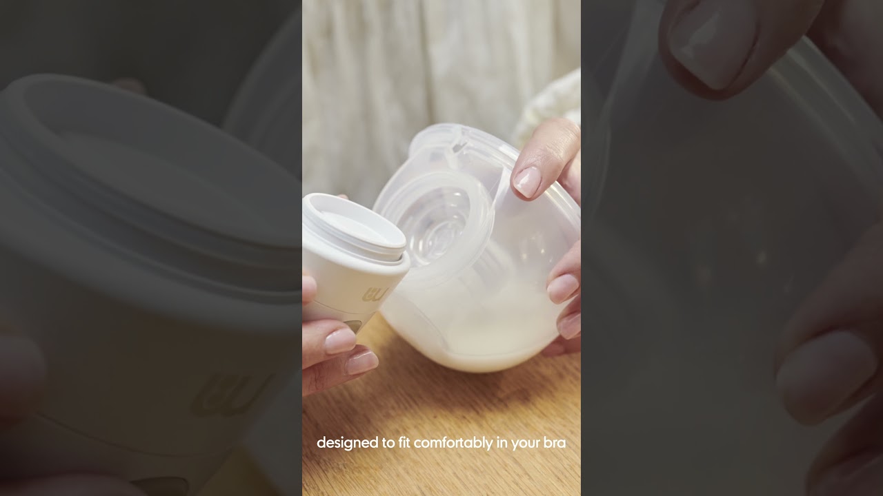 A wearable breast pump for the freedom to express wherever, whenever.  #shorts