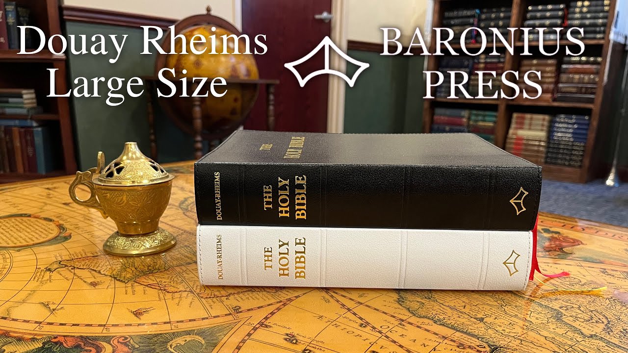 Baronius Press - Douay Rheims Large Size with Illustrations