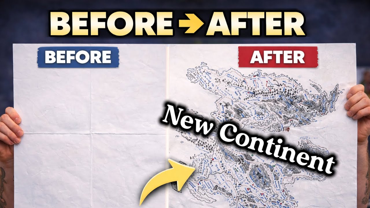 I Designed an Entire Continent for My Fantasy World