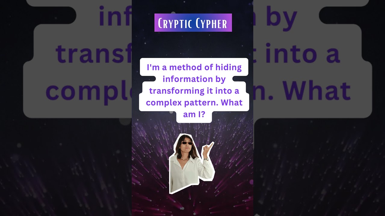 Enter the world of secret codes and ciphers! #riddles