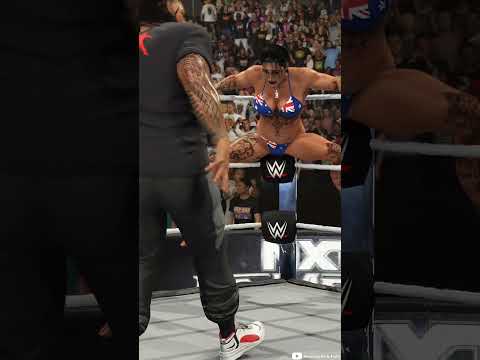 ????Roman Reigns vs Rhea Ripley????Part 33 WWE 2K24 #romanreigns #rhearipley #wwe #wwe2k24 #shorts