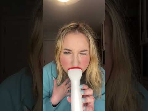 trying an electric LIP PLUMPER!???? #waitforend #beautyhacks #shorts #ShopTheRealDeal