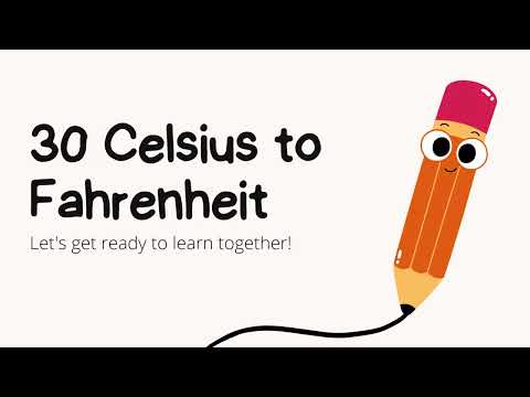 30 Celsius to Fahrenheit – How to Convert 30 °C to °F