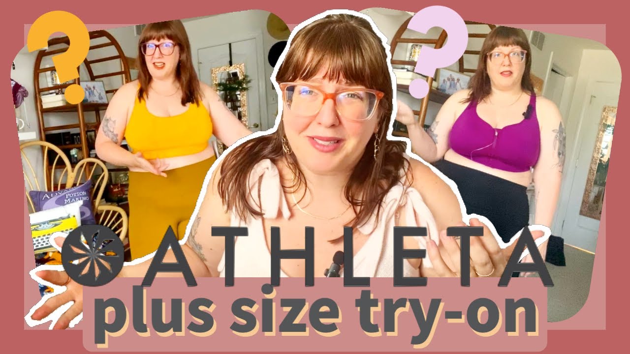 AVERAGE GIRL TRIES 🔆 ATHLETA 🔆 Plus Size Try-On & First Impressions