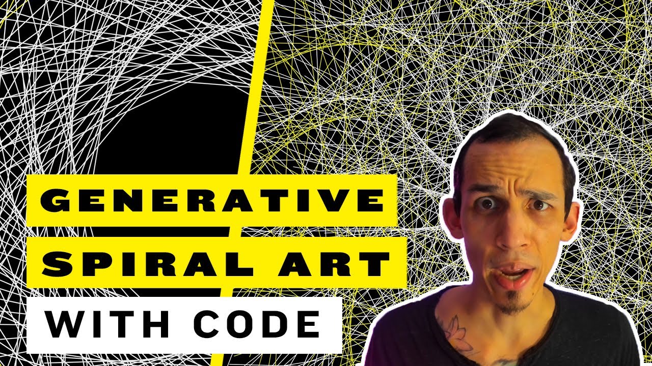 Generative Spiral Art | Creative Coding Art Processing