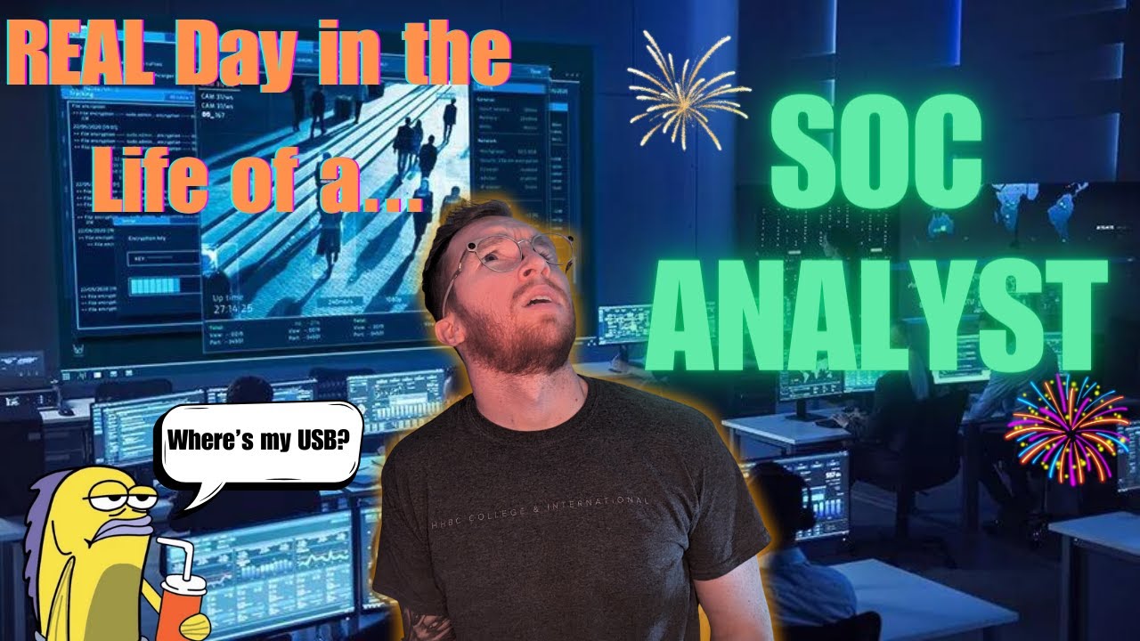 A REAL Day in The Life of a SOC Analyst 2025 (With Examples) | #dayinthelife  #socanalyst