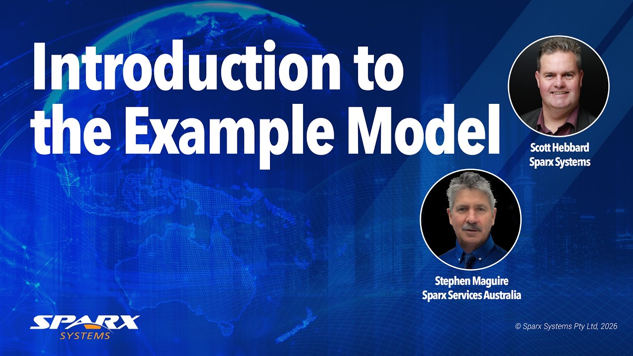 Introduction to the Example Model in Enterprise Architect
