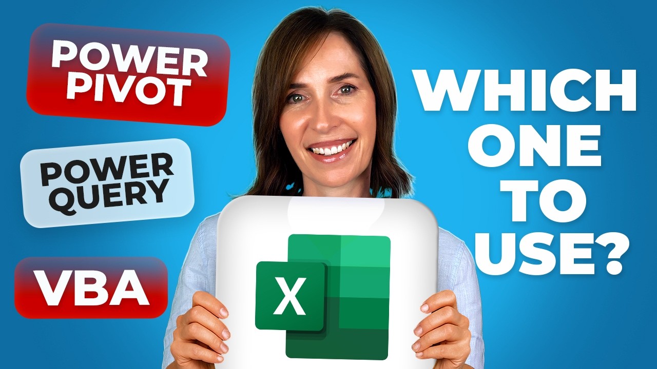 Still Guessing Between Power Query, Power Pivot, and VBA? (Watch This)
