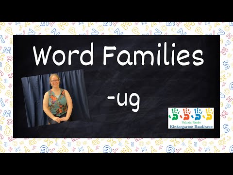 Word Family "ug"