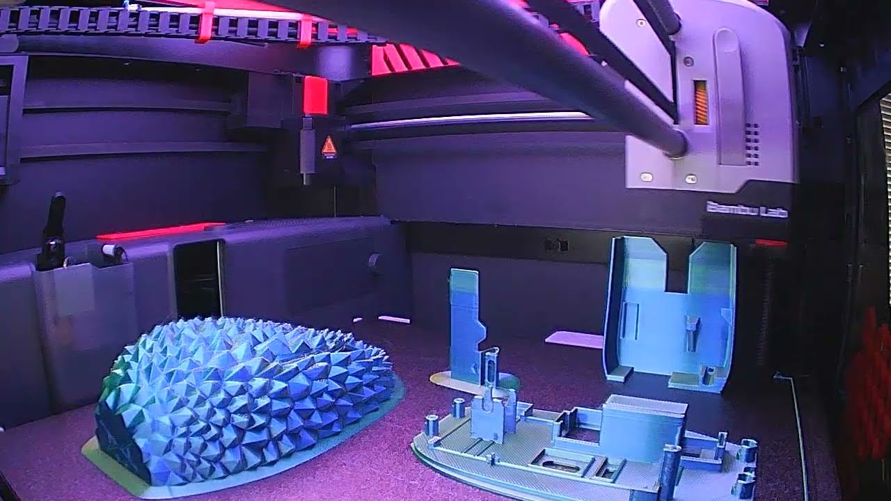 Bambu Labs Computer Durian Mouse Timelapse