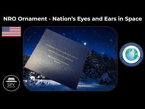 NRO "The Nation's Eyes and Ears in Space" Ornament
