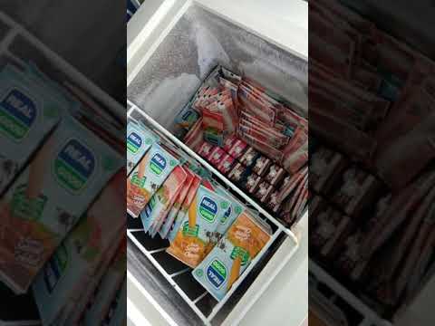 Jualan Minuman Susu Beku, Real Good Bantal & Milky UHT Kotak
