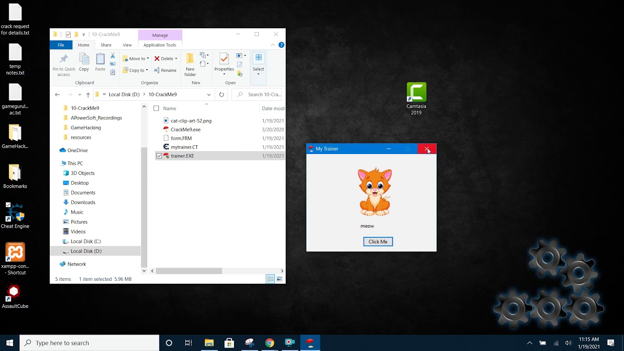 Cheat Engine: Create Trainer From Scratch Using Form Designer
