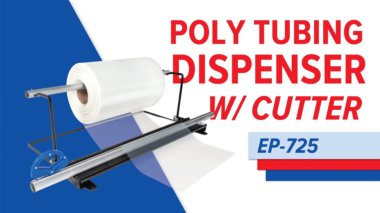 Poly Tubing Dispenser w/ Cutter