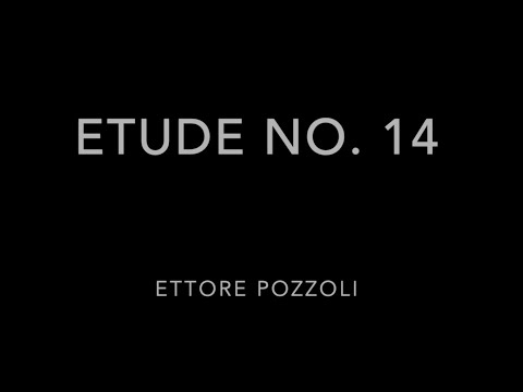 RCM Harp- Grade 8, Studies/Etudes. Pozzoli Etude No. 14
