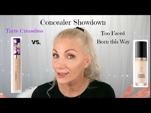 Concealer Showdown #3 - Tarte Creaseless vs. Too Faced Born this Way - BentlyK