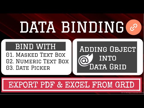 Learn Blazor Bind Data and Add New Object into DataGrid || PDF Export || Excel Export ...