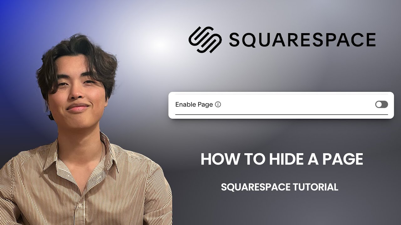 How to Hide a Page on Squarespace