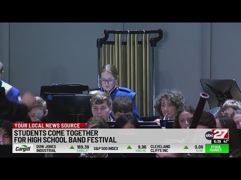 Hershey High School holds band festival