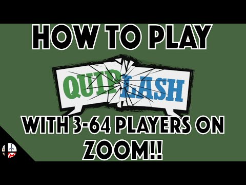 How to Play Quiplash - Up to 64 Players using Zoom!!