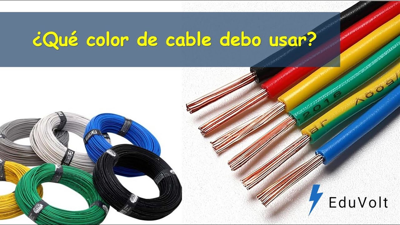 Código de colores de cables eléctricos