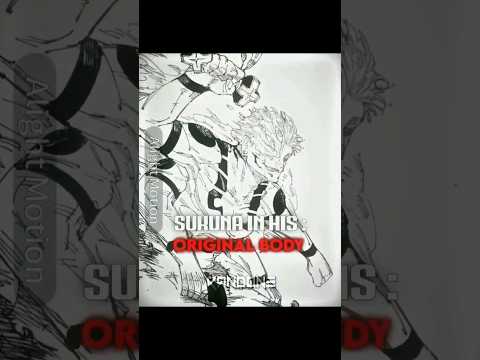 Sukuna True Form | Jujutsu Kaisen | 「Manga Edit」