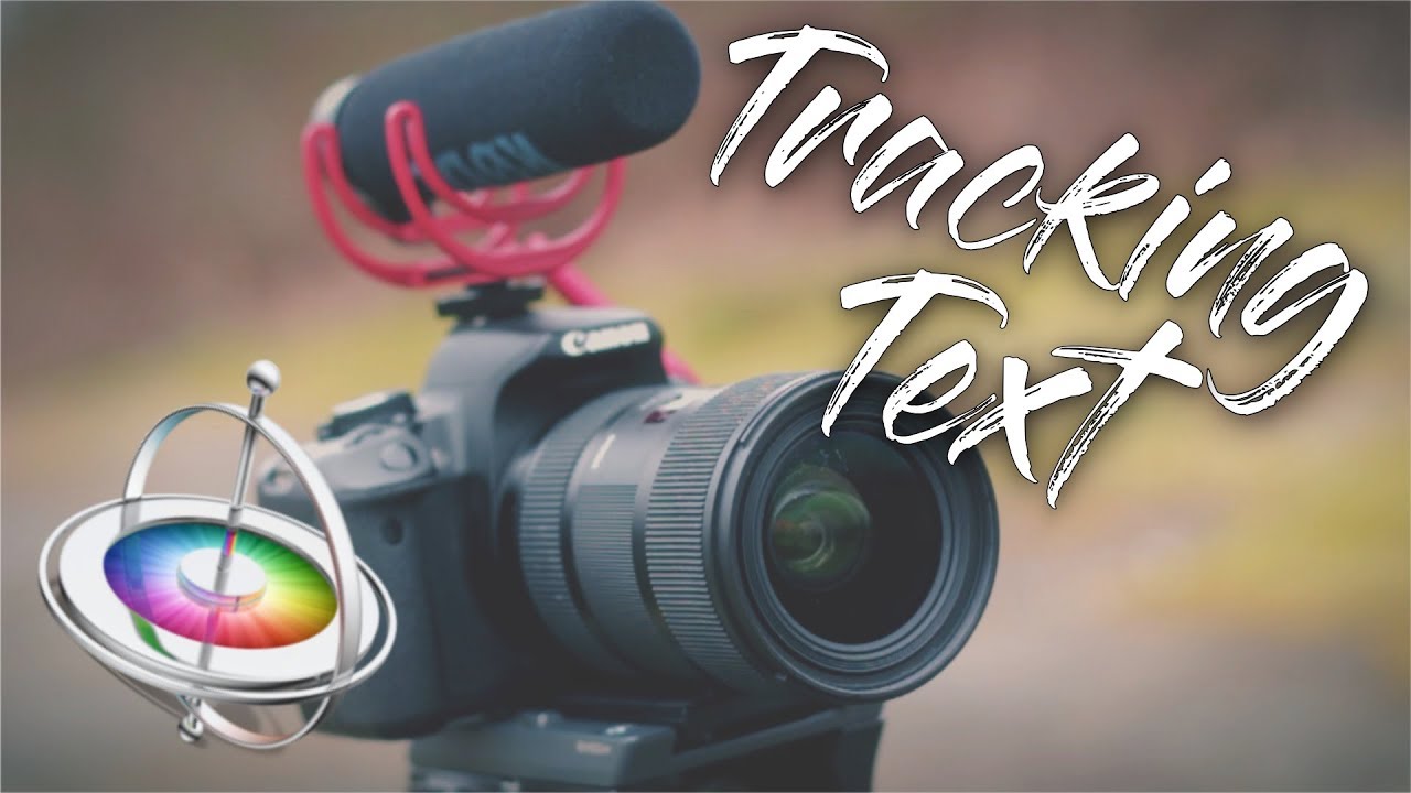 Text Tracking - Motion 5 Tutorial
