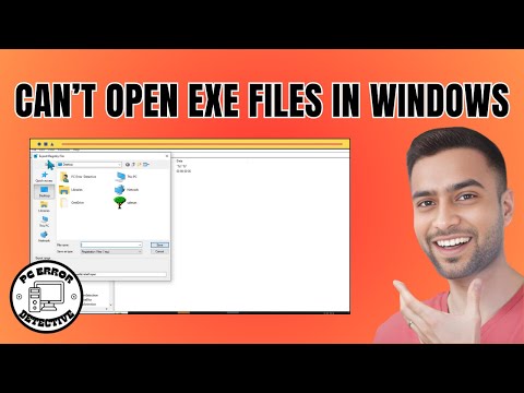 How to Fix Can’t Open Exe Files in Windows 10