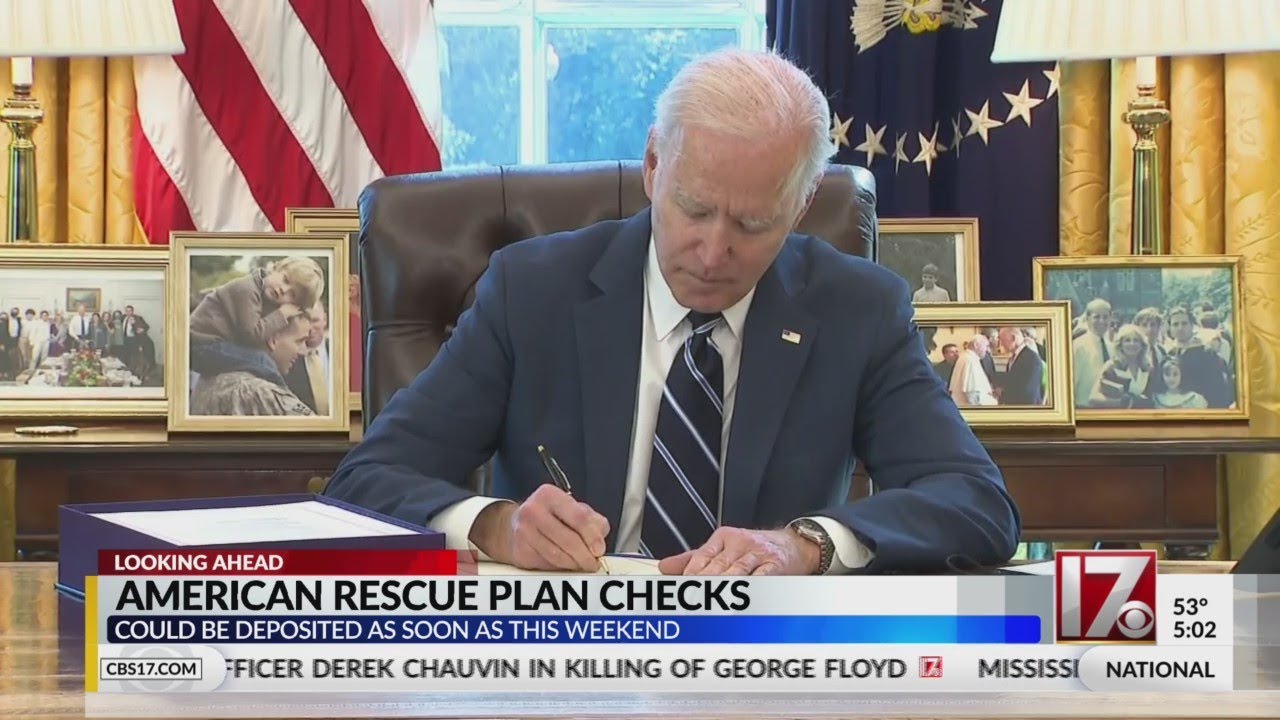 Stimulus checks could be in your bank account this weekend