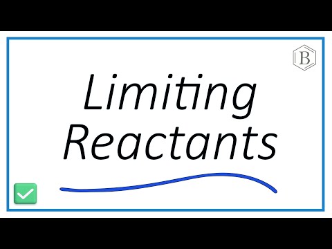 Finding the Limiting Reactant – (New and improved!)