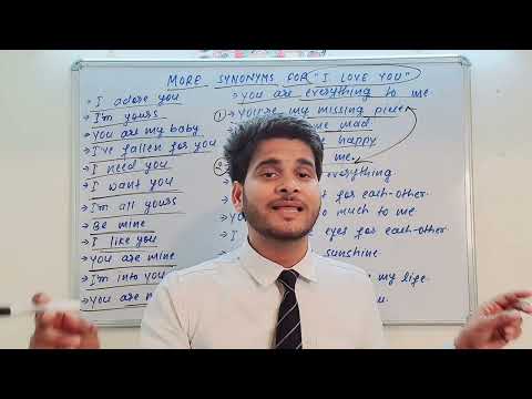 more synonyms for " I LOVE YOU " || how to impress anyone || something new #trending #english #viral