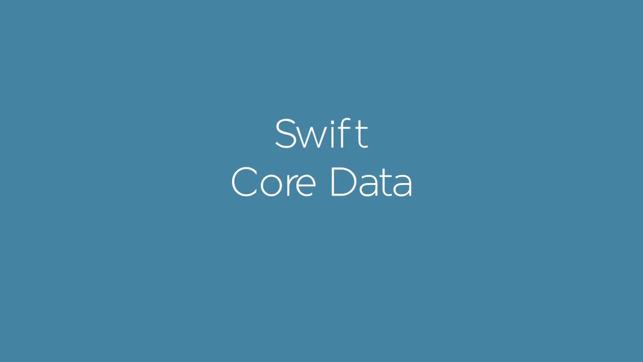 Core Data: how to store and read elements locally using core data in swift 3