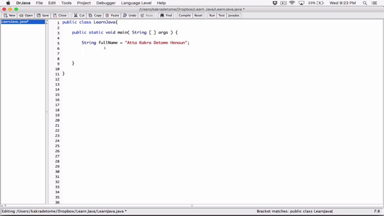 49. String length method - Learn Java