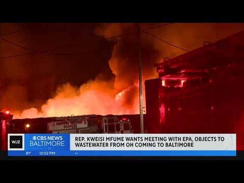 Rep. Kweisi Mfume wants meeting with EPA, objects to wastewater from coming to Baltimore