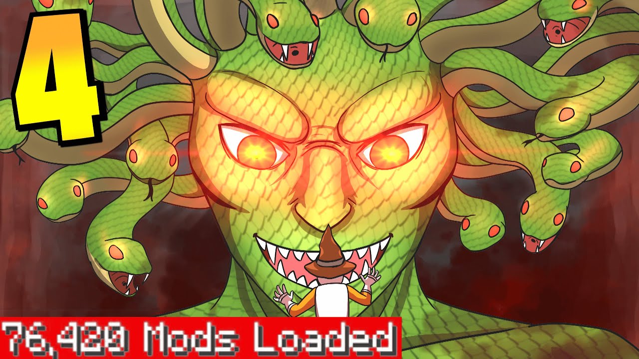 Minecraft but I downloaded every single mod again again 4