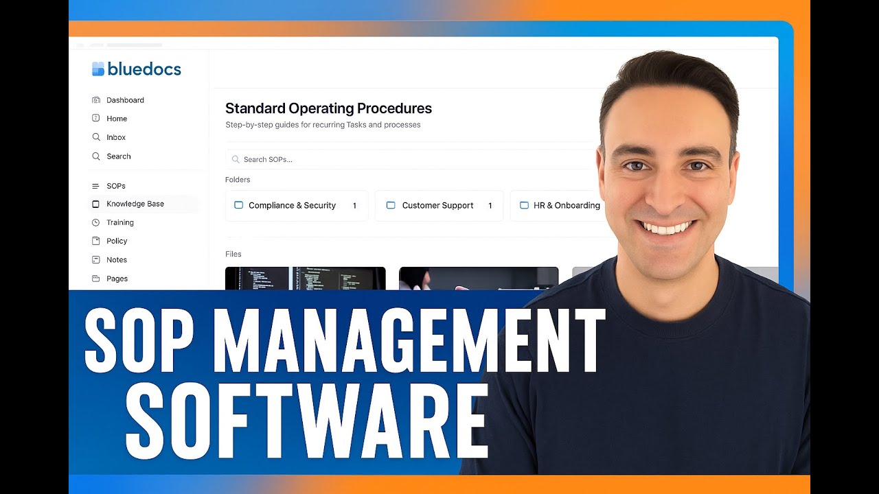 Best SOP Management Software for Businesses (2025) | BlueDocs Demo & Walkthrough
