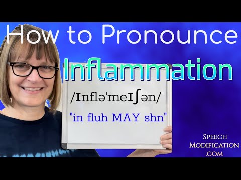 How to Pronounce Inflammation
