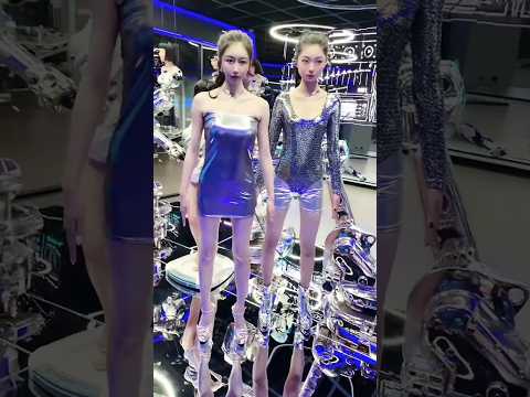 Touching a Female humanoid Robots from China - Ex Robots #aiupdates #elonmusk #robotics