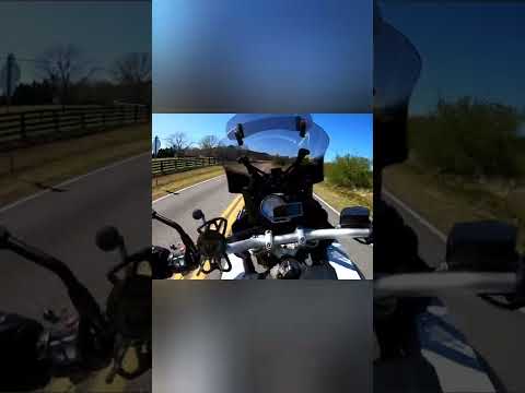 riding my friends BMW s1000xr