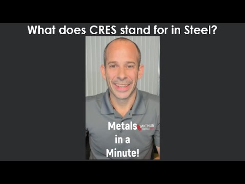 What does CRES Stand for? Metals in a Minute - YouTube Shorts