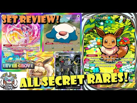 Biggest Pokémon Pocket Set Yet! Eevee Grove Set Review! ALL Secret Rares! (Pokemon TCG News)