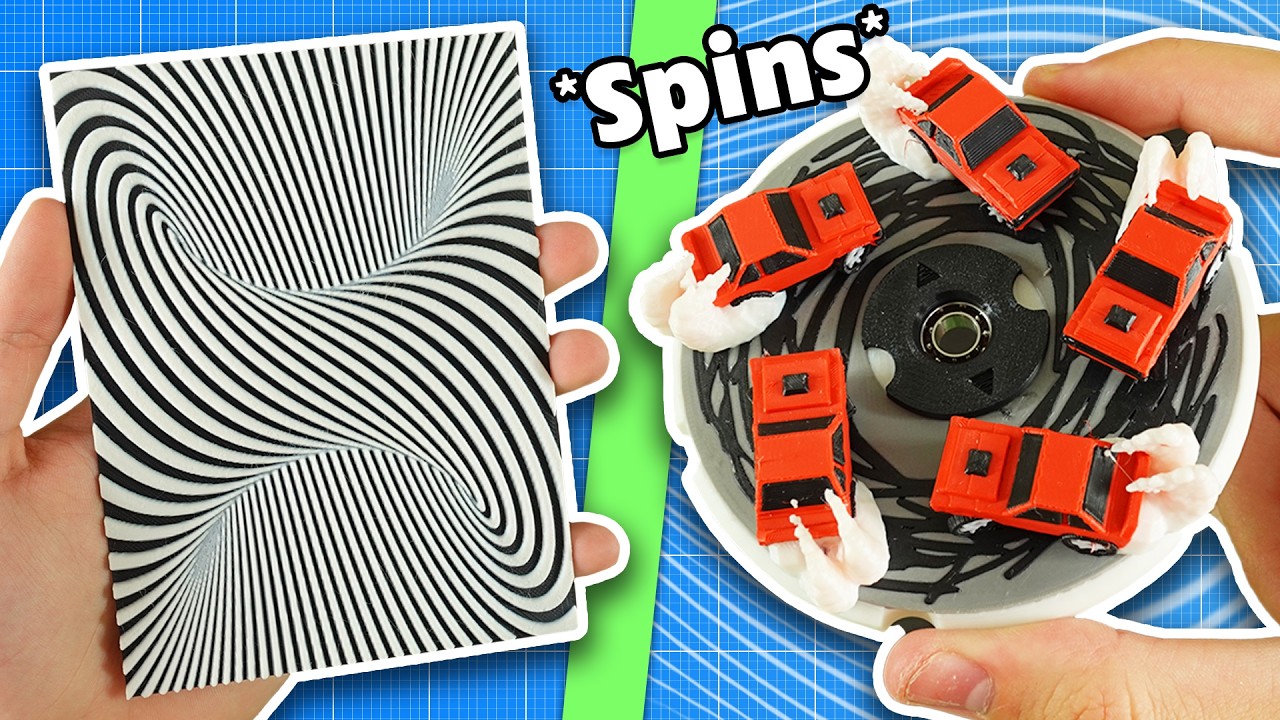 3D Printed Optical ILLUSIONS...