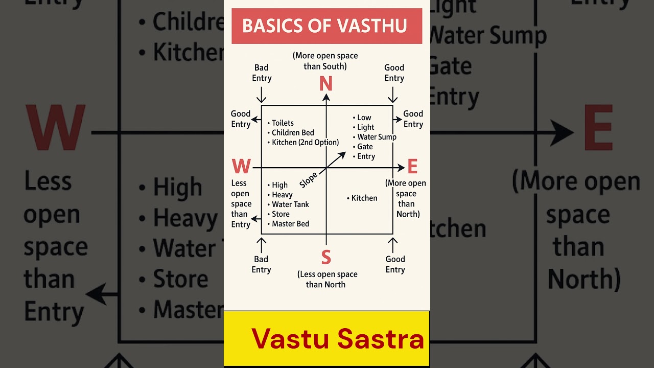 “Vasthu Shastra Explained | Perfect House Direction Guide for Positive Energy 🏠✨”