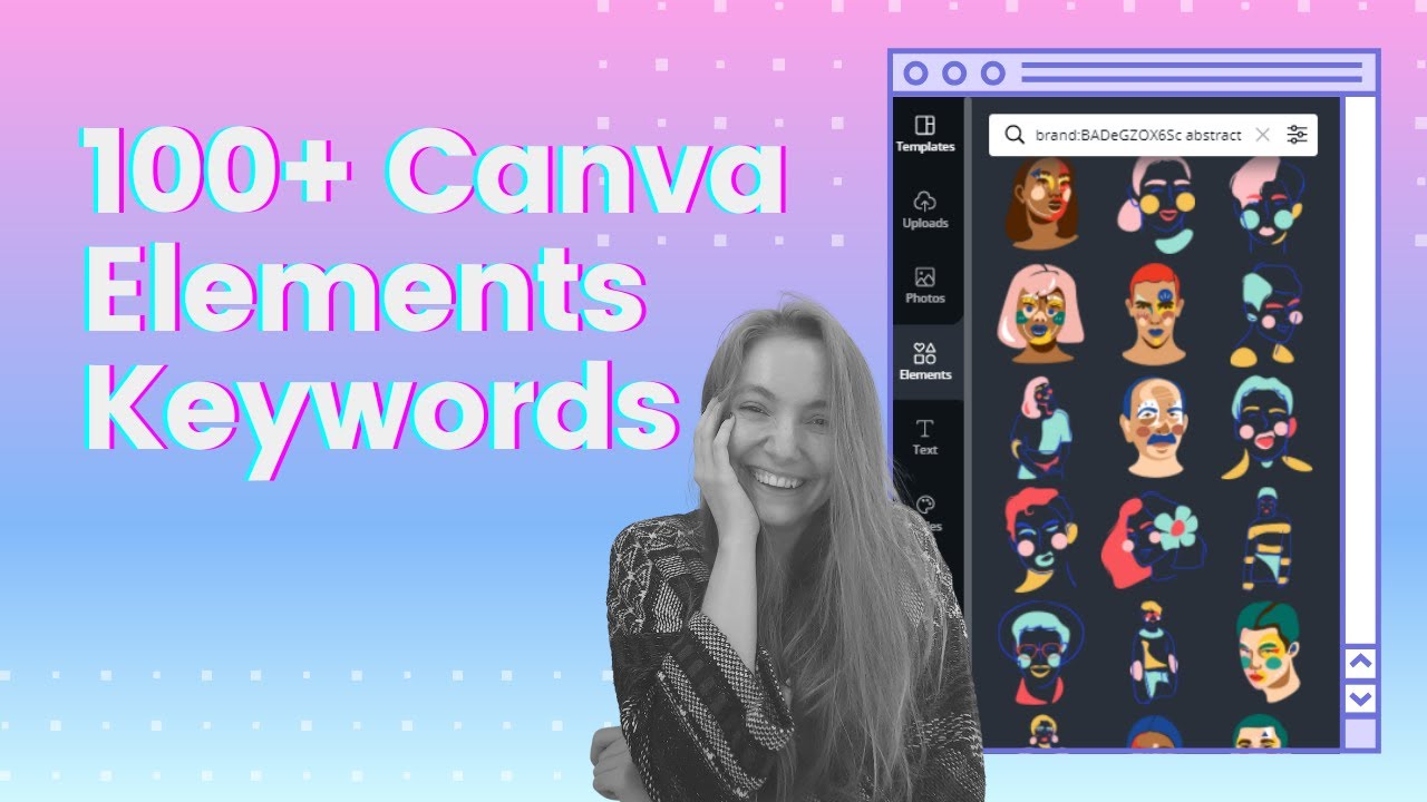 100+ Canva Elements Keywords You Don’t Know About