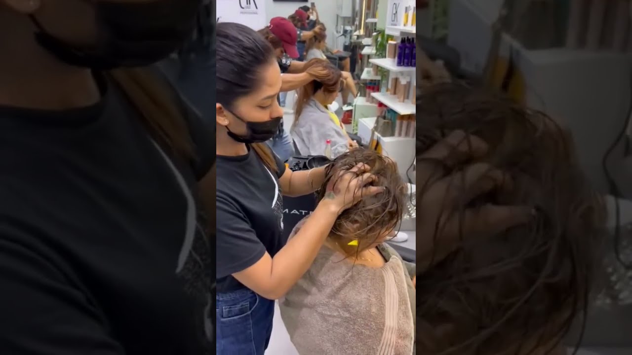 Dubai’s fashion destination for your hair. HAIRTALKZ Salon. Experienced creative stylist only. 👌