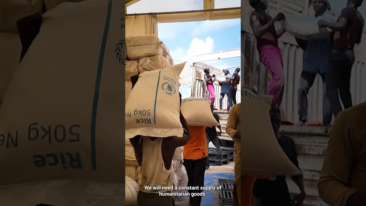 Life-saving Food Delivery From Chad To Sudan | World Food Programme (WFP) | United Nations